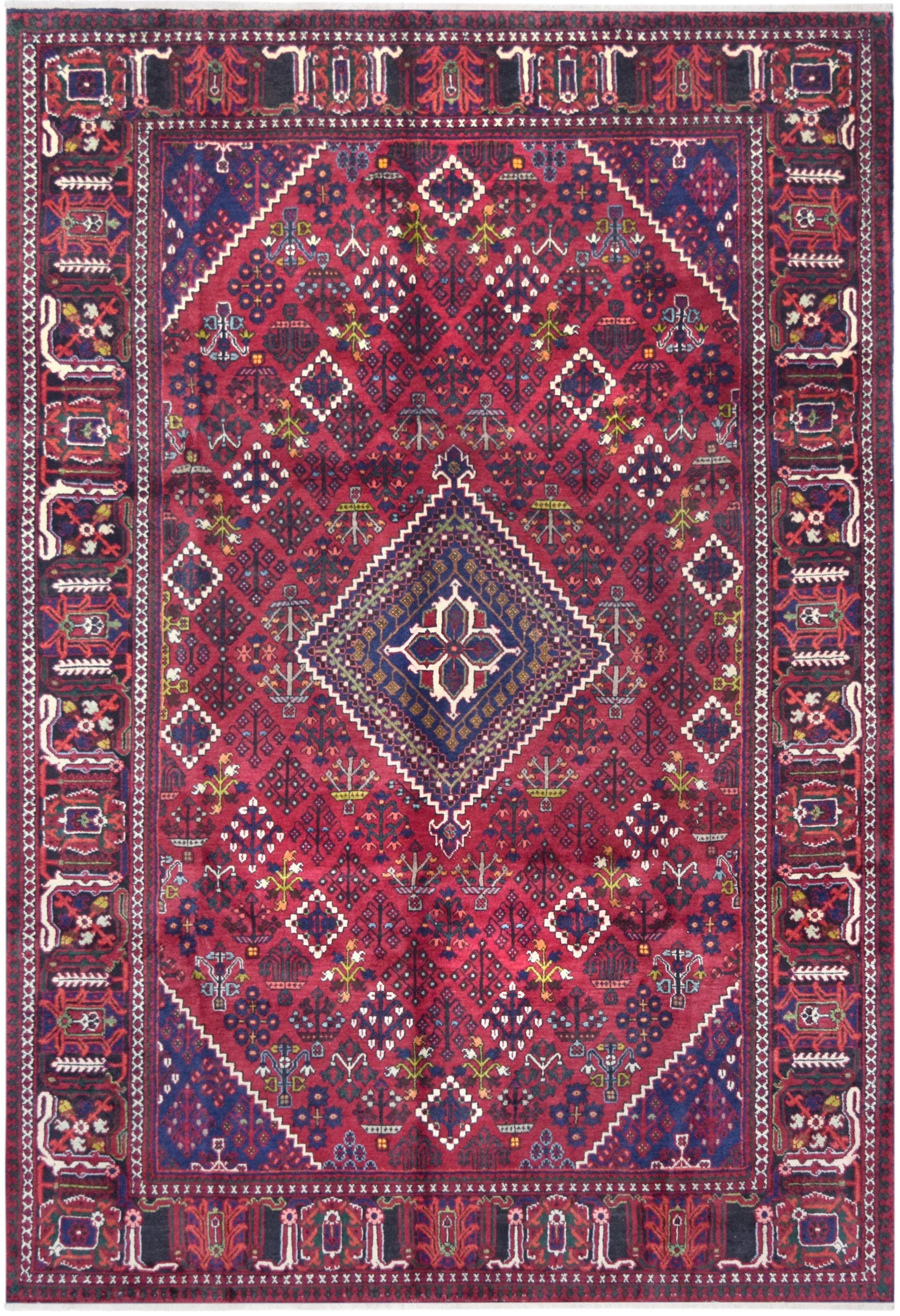 Josheghan Red Diamond Rug – Tapis Rugs & Carpet