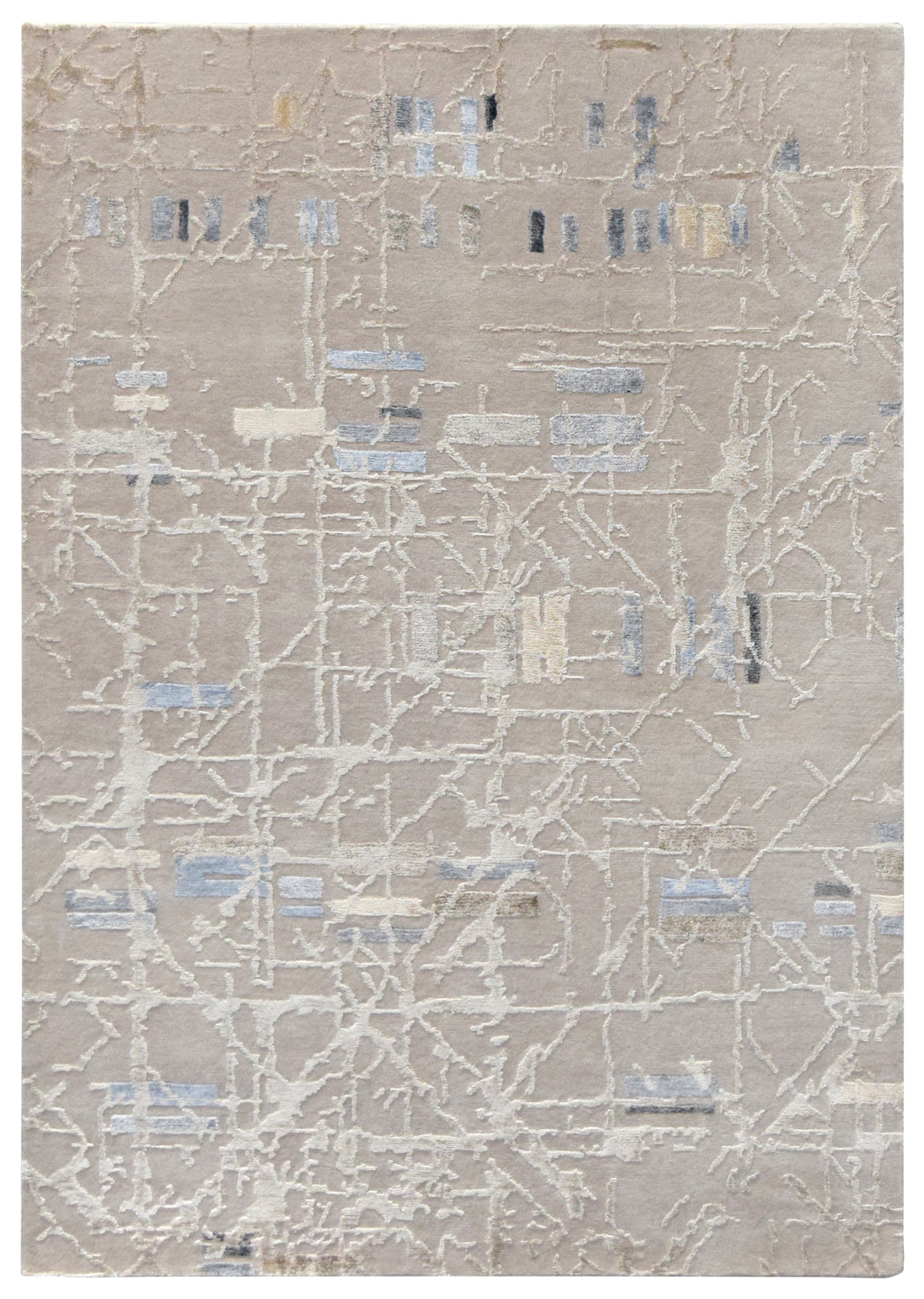 Prismatic Sea Mist Nepali Rug – Tapis Rugs & Carpet