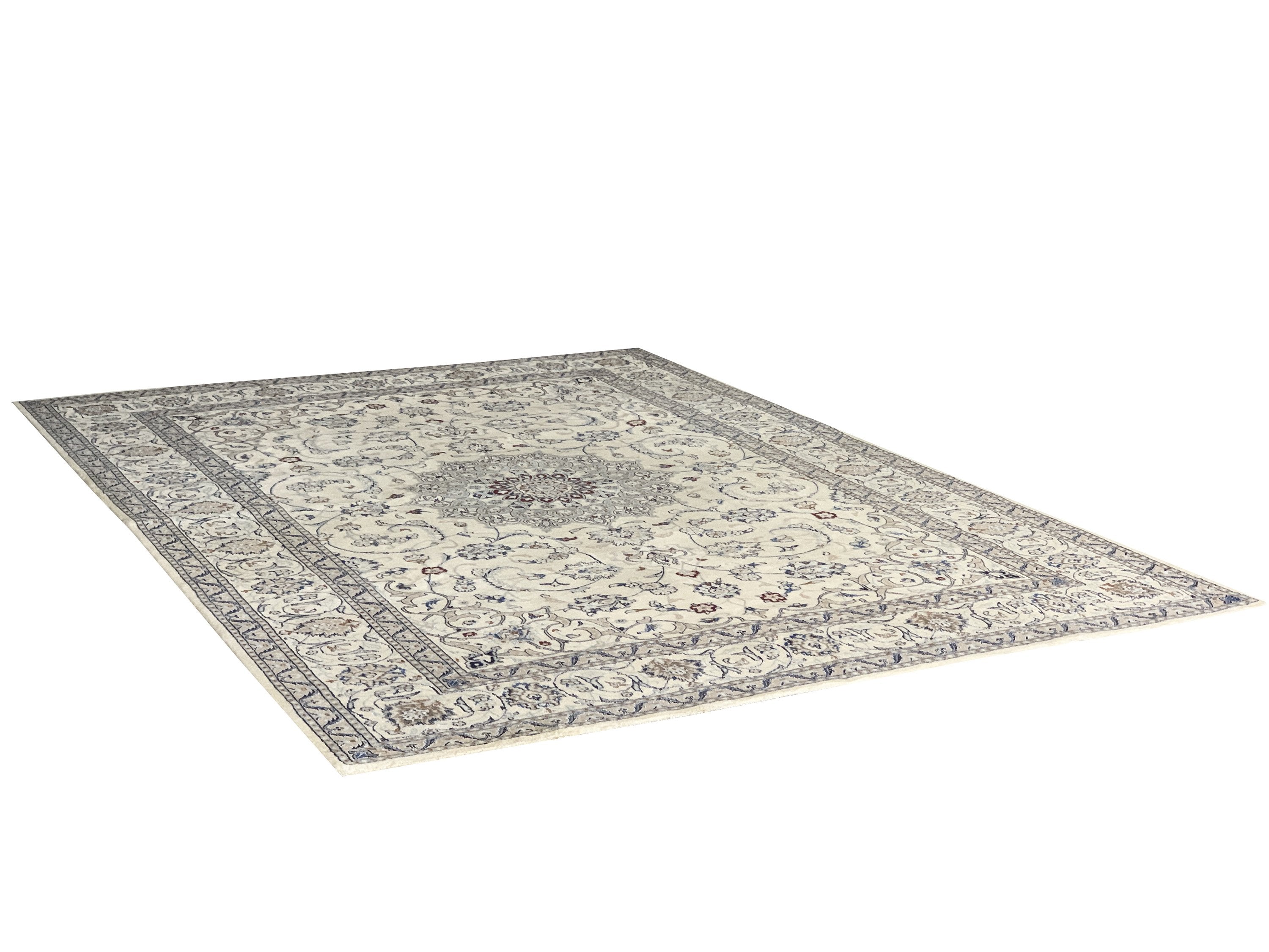 Nain Tabas Light Medallion Rug – Tapis Rugs & Carpet
